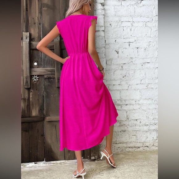 Dresses | Boho Lace Insert Aline Dress | Poshmark